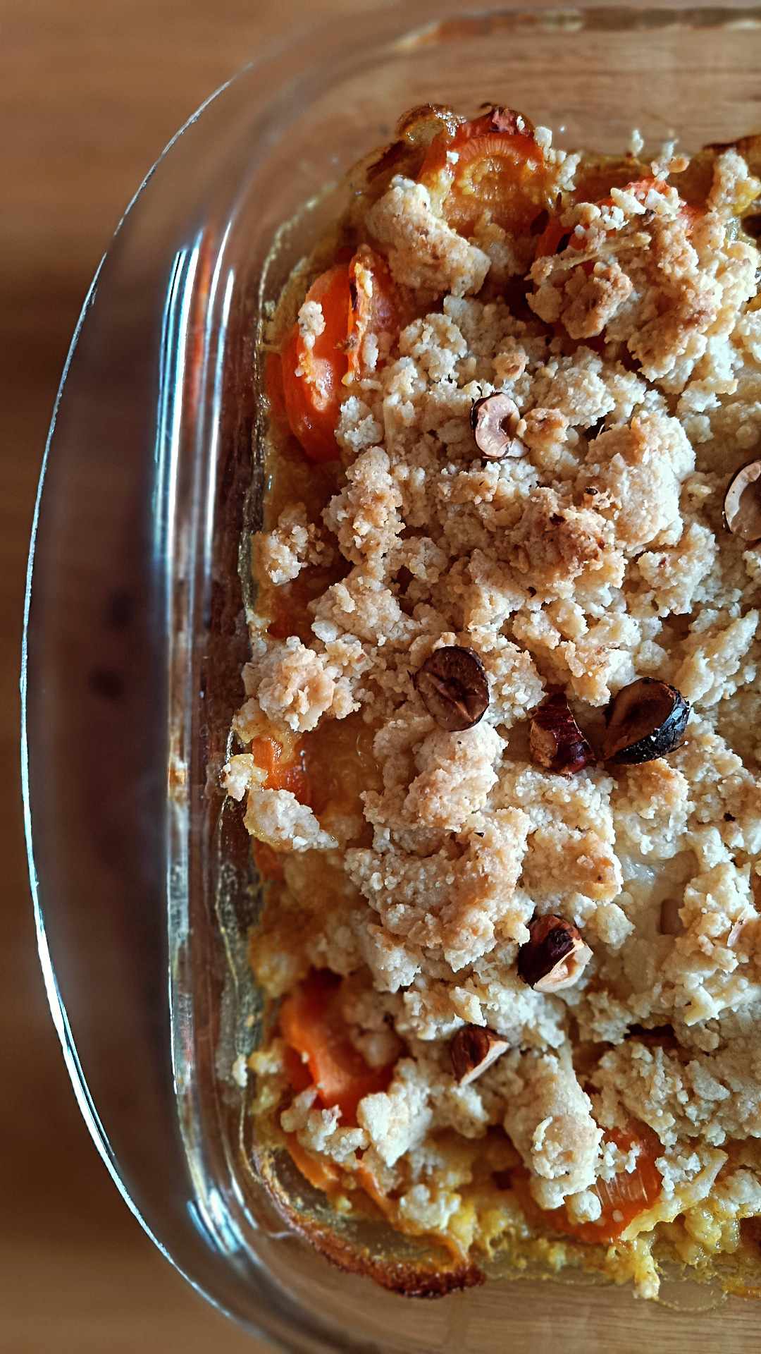 Crumble de poisson aux légumes – Élodie BORÉ